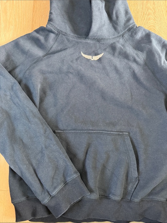 Zadig & Voltaire | Jackets & Coats | Zadig And Voltaire Navy Hoodie ...